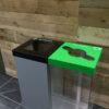 Box Cycle Double Recycling Bin