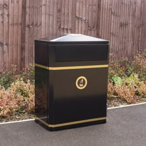 MLB/160 Steel Litter Bin | Wybone