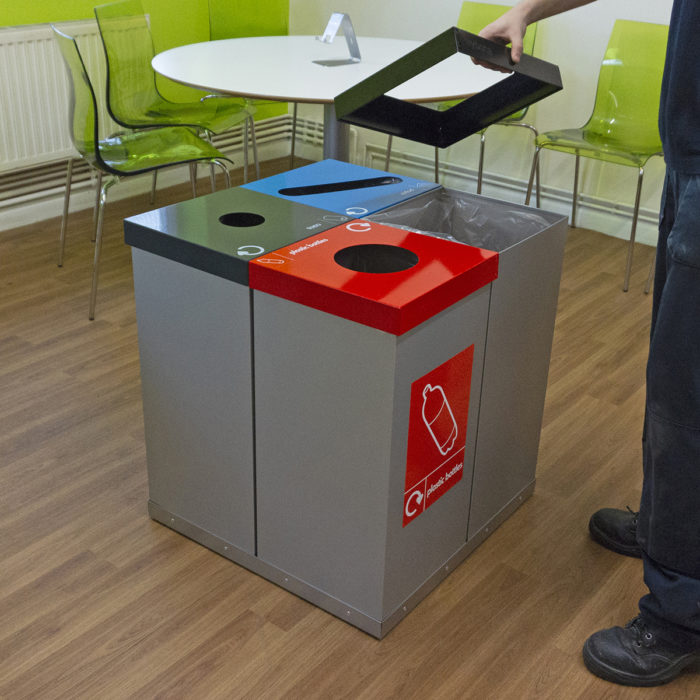 Box Cycle Cube Recycling Bin | Wybone