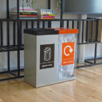 Box Cycle Double Recycling Bin