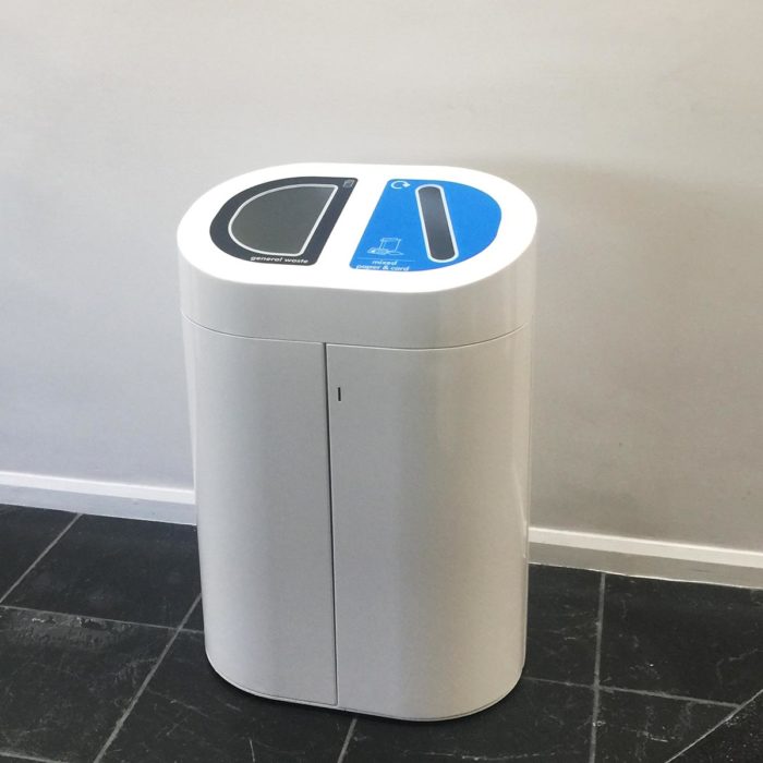 Torpedo Double Recycling Bin | Wybone