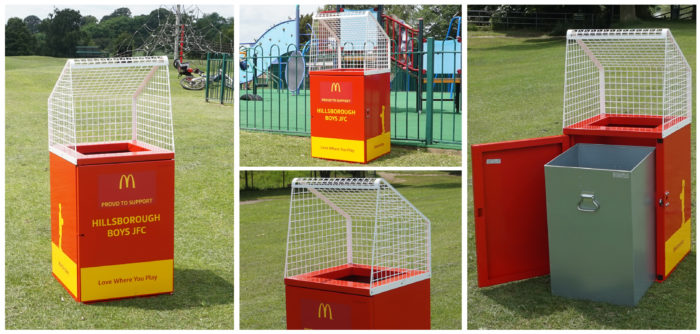 Wybone Goal Litter Bin | Wybone