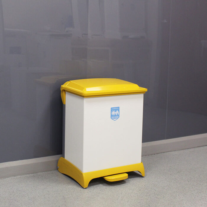 42 Litre Capsule Plastic Sackholder in Yellow (Express) | Wybone