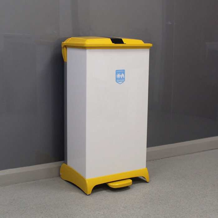 80 Litre Capsule Plastic Clinical Waste Bin