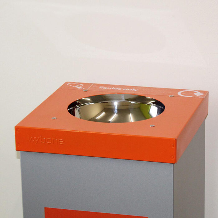 Box Cycle Single Recycling Bin | Wybone
