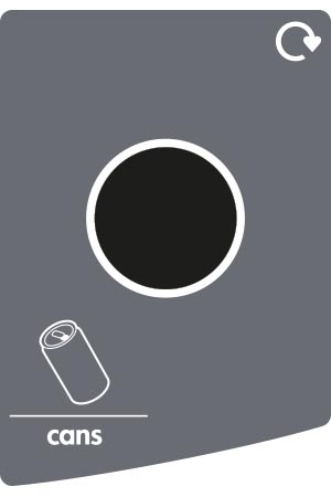 Console Triple Recycling Bin | Wybone