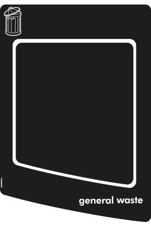 Console Triple Recycling Bin | Wybone