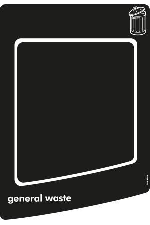 Console Triple Recycling Bin | Wybone