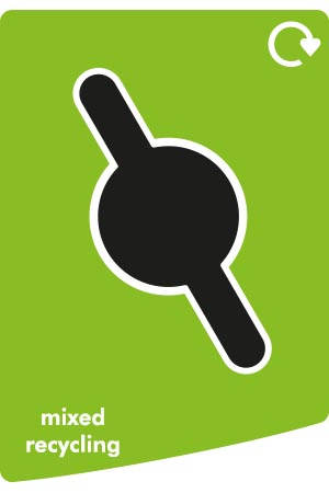 Console Triple Recycling Bin | Wybone