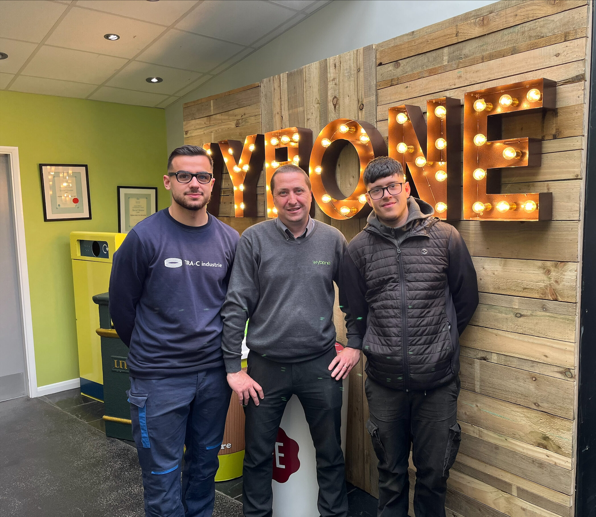 Wybone Celebrates Another Successful Placement For Two French Students ...