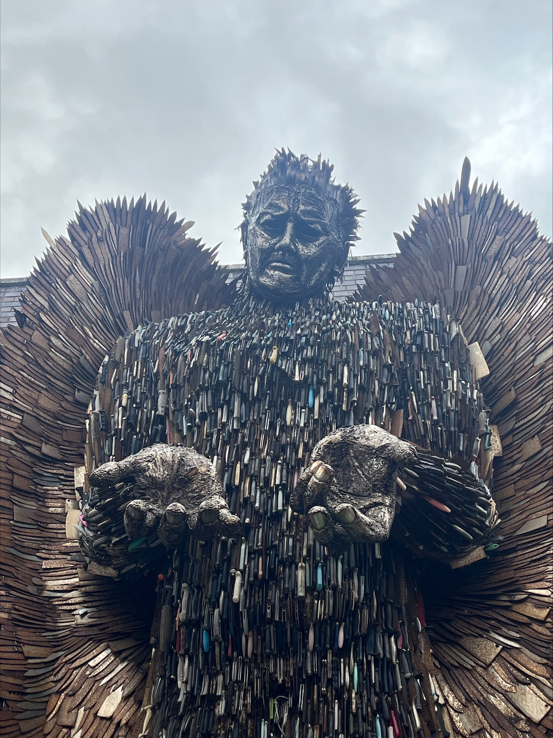 Knife Angel Statue Image 1-min | Wybone