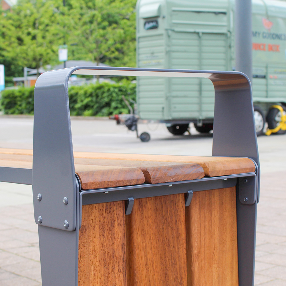 Contour Picnic Table & Bench Set | Wybone