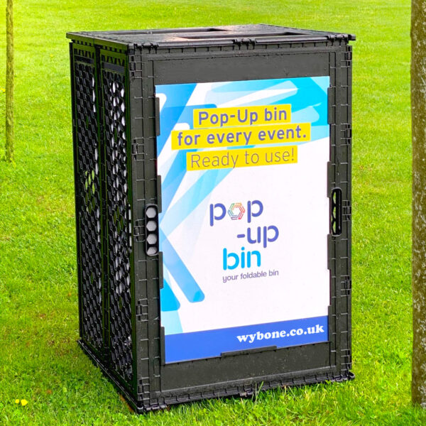 ABLE Pop-Up Litter & Recycling Bin - Foldable, Portable ...